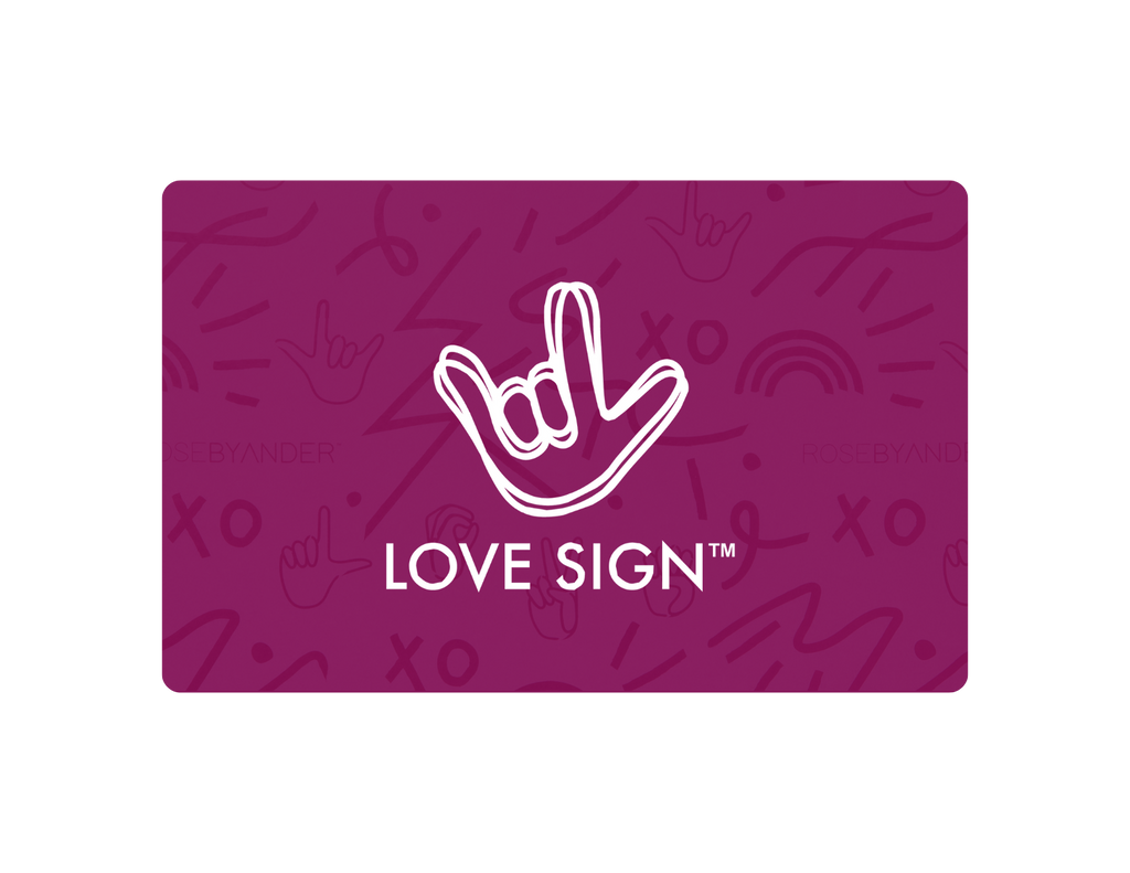 Love Sign® Digital Gift Card – LOVE SIGN Shop