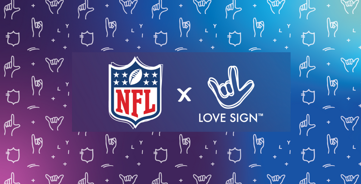 THE NFL COLLABORATION – LOVE SIGN Shop
